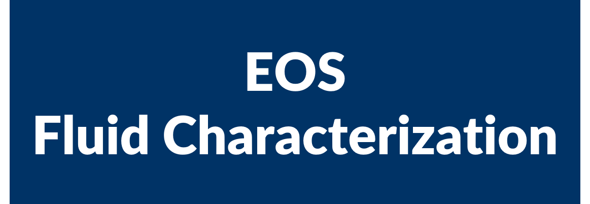 EOS Fluid Characterization - Whitson
